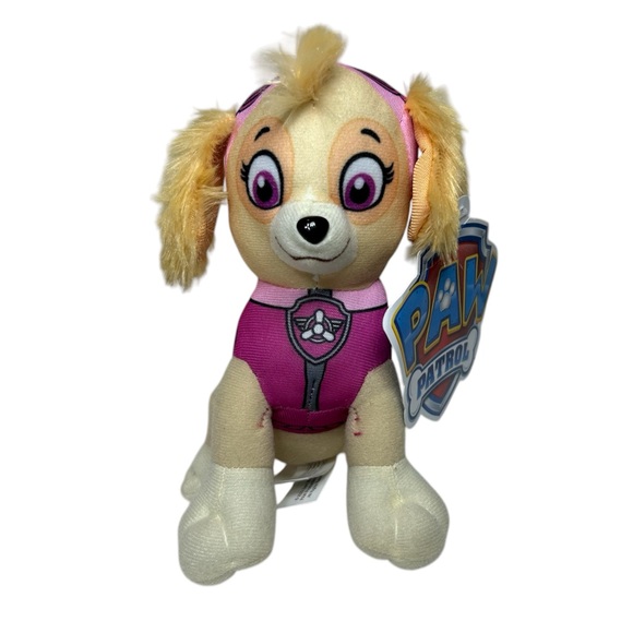 Toys | Paw Patrol Skye Pink Yellow Plush Cockapoo Dog Stuffed Animal ...